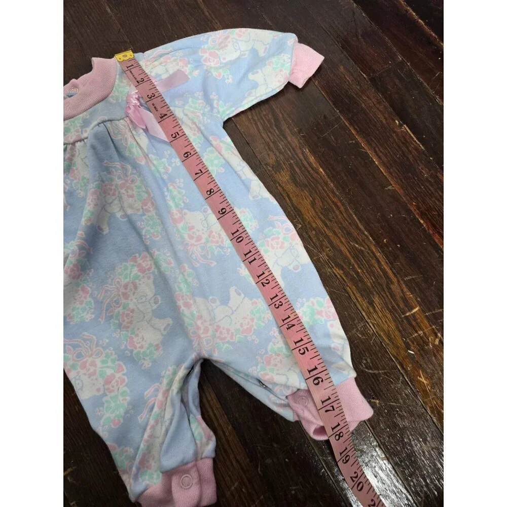 Health-tex | One Pieces | Vintage 9s Healthtex Pastel Blue Teddy Bear ...